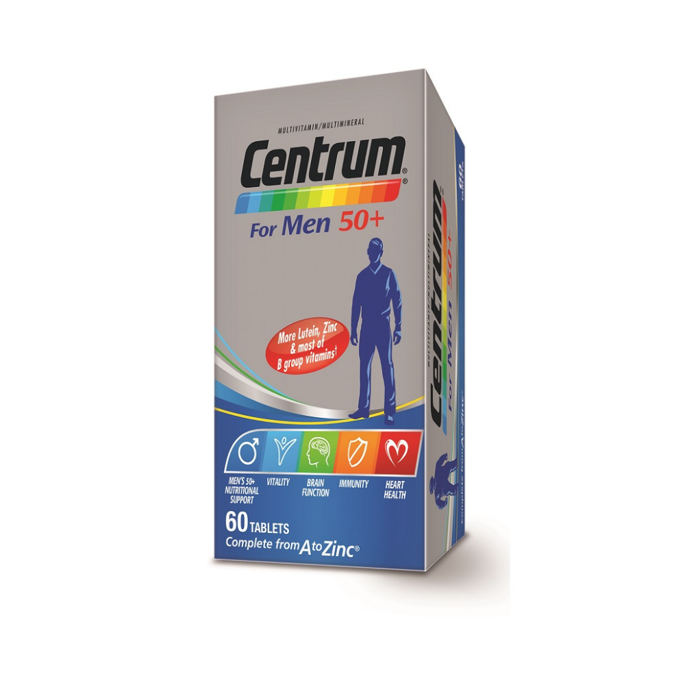SingHealth Pharmacare | Online Pharmacy Singapore | Centrum 50+ Men 60s