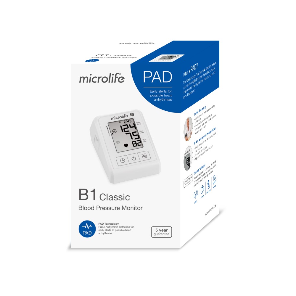 SingHealth Pharmacare | Online Pharmacy Singapore | Microlife B1 Classic Blood Pressure Monitor
