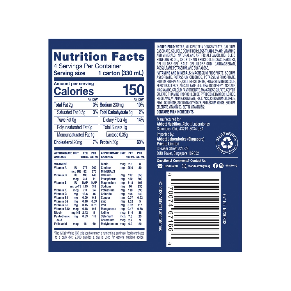 SingHealth Pharmacare | Online Pharmacy Singapore | Abbott Ensure Max ...