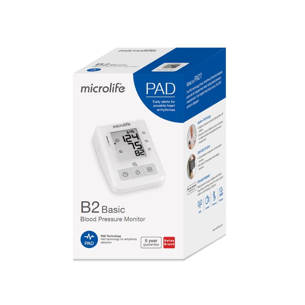SingHealth Pharmacare | Online Pharmacy Singapore | Microlife B2 Basic Blood Pressure Monitor